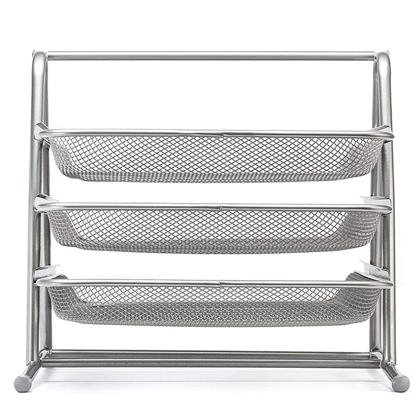 3 Tier Desk Tray Office Organizer | The Mesh Colle... – Vicedeal