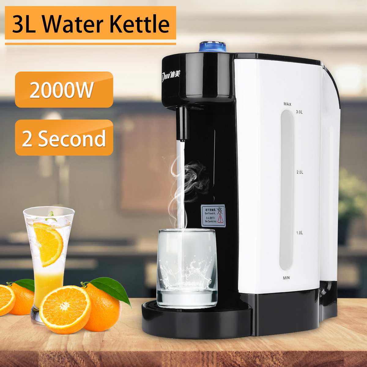 3s-fast-heating Electric Kettle 220V Fast Boiling ... – Grandado