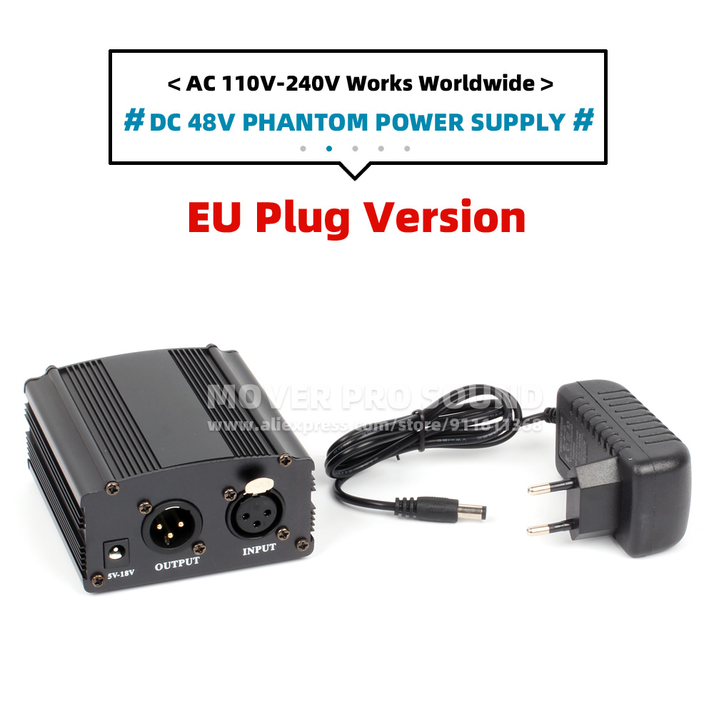 Profi DC 48 V Phantom Energie Versorgung Für Konde... – Grandado