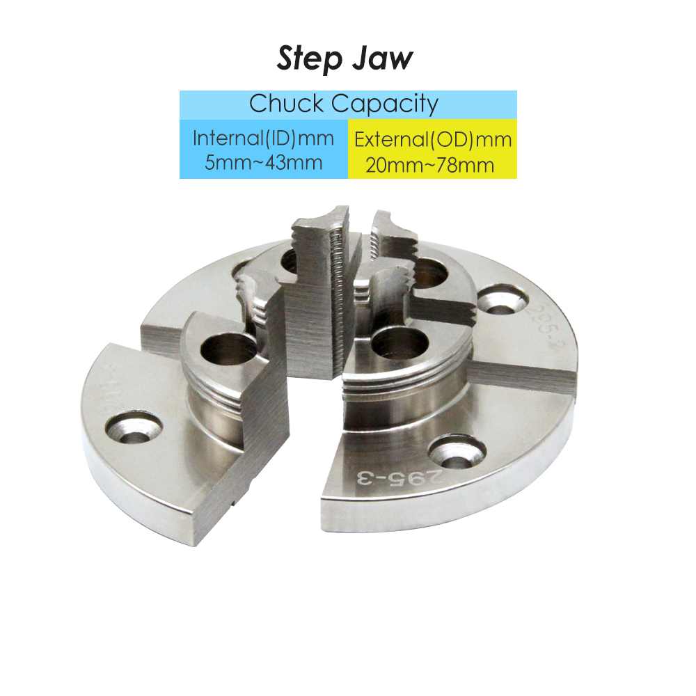 Step Jaw For 4" Scroll Chuck Chrome Plated Wo... – Grandado