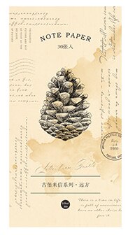 Brief Kasteel Note Pad Memo Pad (1Pack = 30 Stuks) – Vicedeal