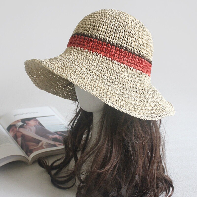 Simple Portable Summer Beach Hat Female Casual Pan... – Grandado