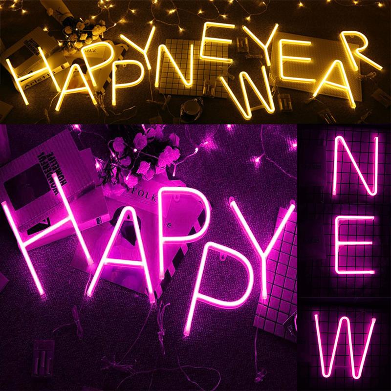 LED Neon Light Set Window Decoration Neon Light An... – Grandado