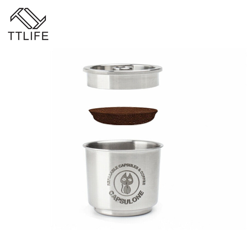 TTLIFE Refillable Coffee Capsule Pod Resuable Filt... – Vicedeal