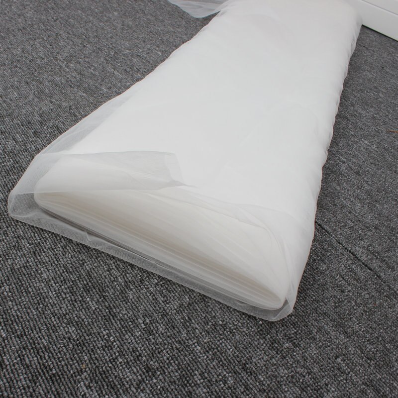 Super fine soft white mesh tulle fabric 150cm wide... – Grandado
