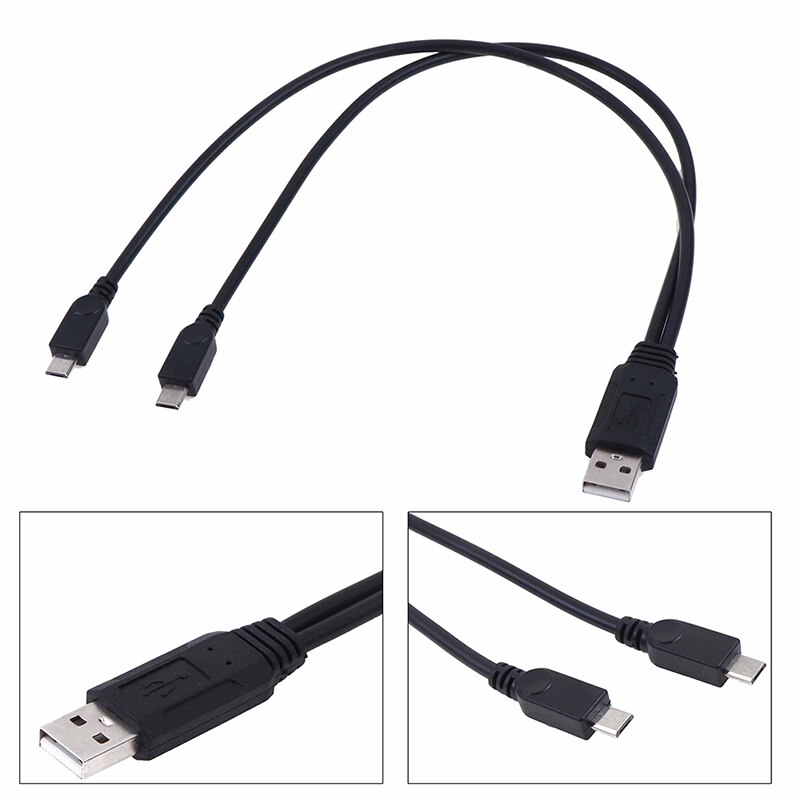 Longueur 36cm USB 2.0 mâle à mâle double séparateu... – Grandado
