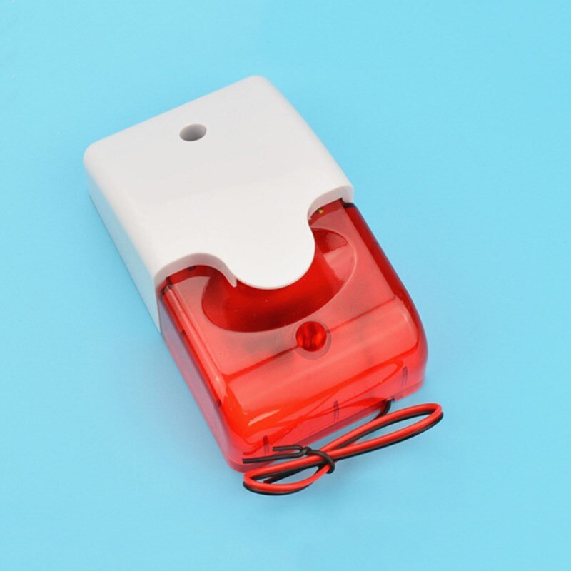 Home Security 110Db Mini Strobe Luid Alarm Geluid ... – Vicedeal