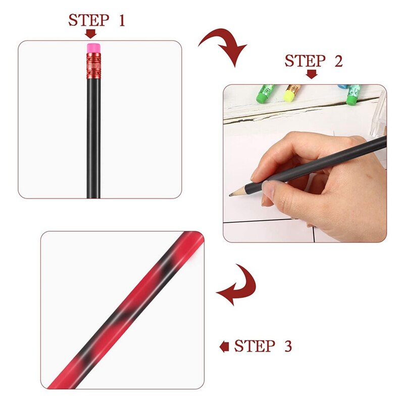 Color Changing Mood Pencil for Kid HB Changing Pen... – Grandado