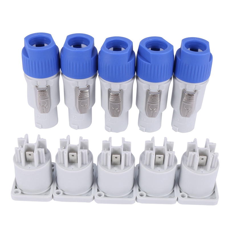 30 Set Powercon Type A NAC3FCA+NAC3MPA-1 Chassis P... – Grandado