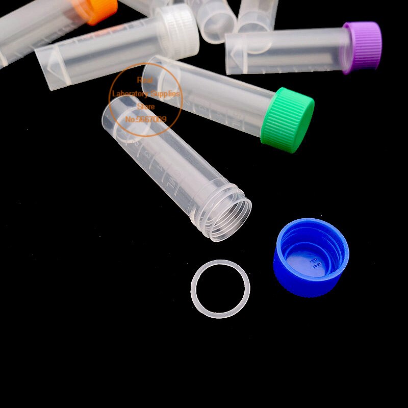 50pcs 100pcs 200pcs 300pcs 500pcs 5ml Cryovial Pla... – Grandado