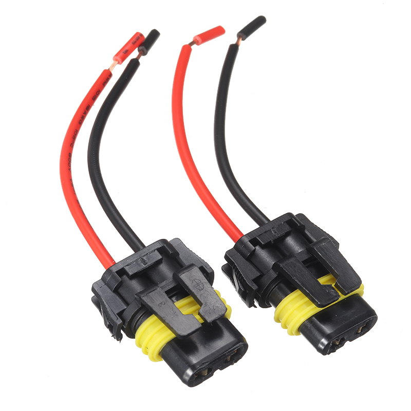 Mayitr 2pcs Headlight Socket Adapter Wire Harness ... – Grandado