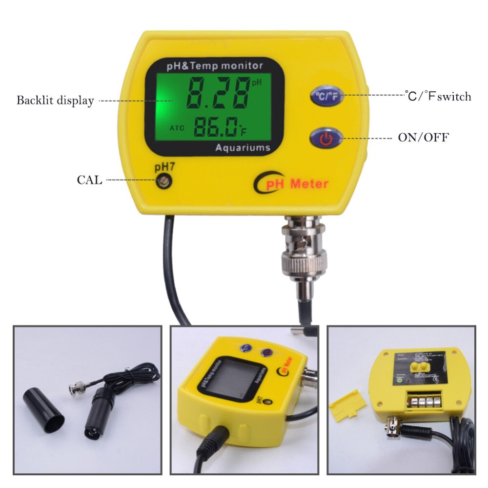 PH Meter Digital Water Analysis Meter Portable Ele... – Grandado