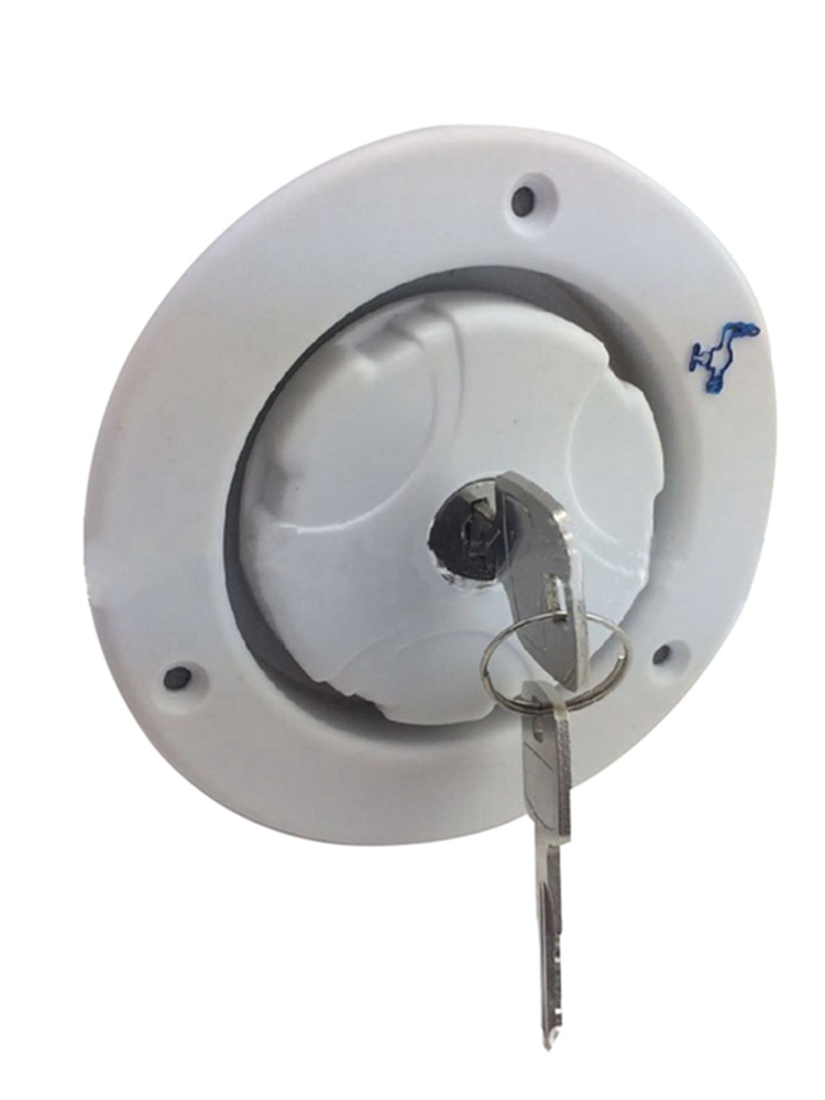 Water Locking Inlet Hatch Filler Cap White for Car... – Vicedeal