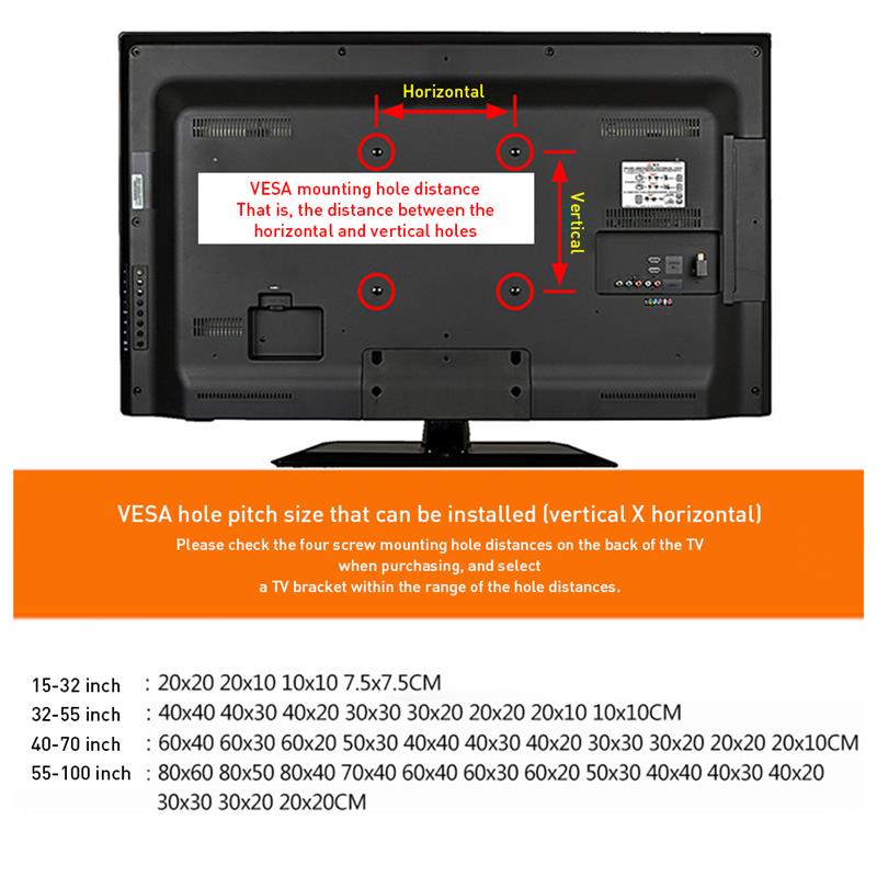 Universal TV Wall Mount Bracket Plasma Flat Panel ... – Grandado