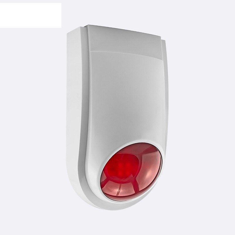 J008 Outdoor Wireless Siren with Strobe Light 433M... – Grandado