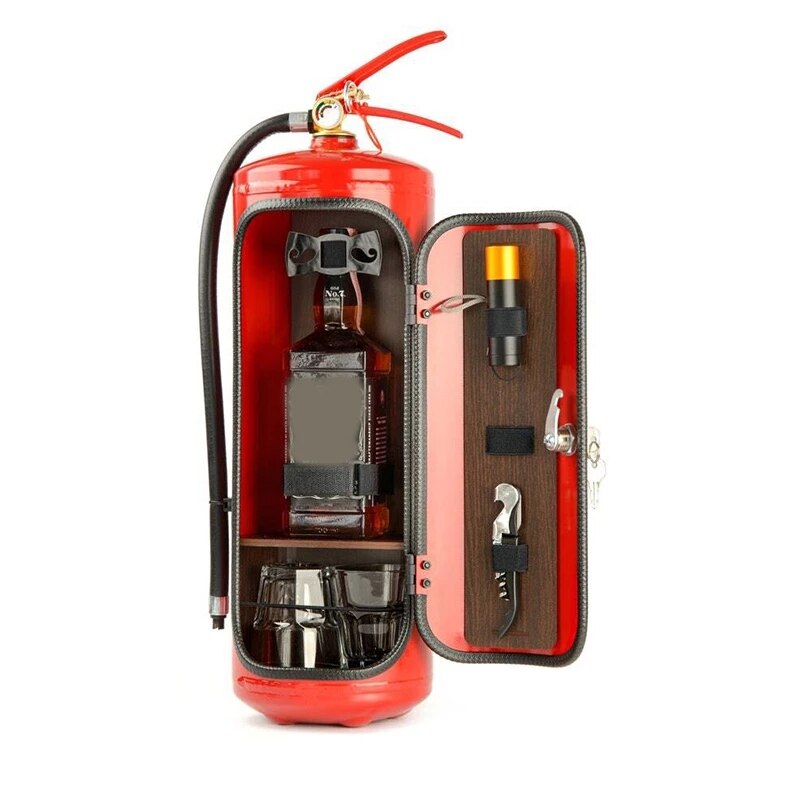 Fire Extinguisher Mini Bar Canister Mobile Whisky ... – Grandado