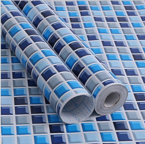 45cm X 10m zelfklevende Mozaïek PVC Vinyl Muurstic... – Grandado