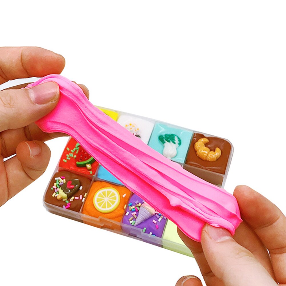 DIY Fluffy Slime Fruit Dish Slime Mud Nontoxic Sen... – Vicedeal