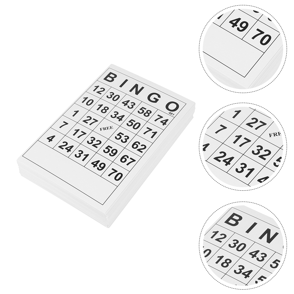 120pcs Bingo Cards Interactive Game Supply Child E... – Grandado
