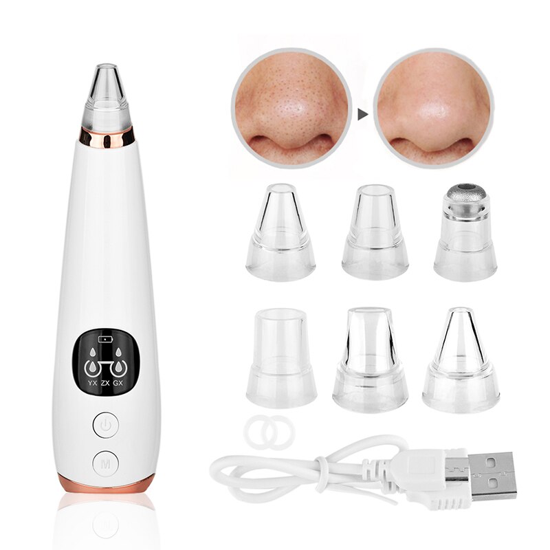 Facial Blackhead Remover Electric Pore Cleaner Bla... – Grandado
