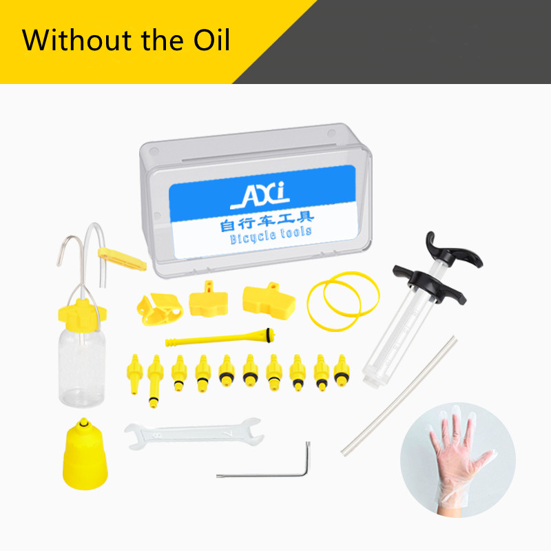 Bicycle Hydraulic Disc Brake Oil Bleed Kit Tools F... – Grandado