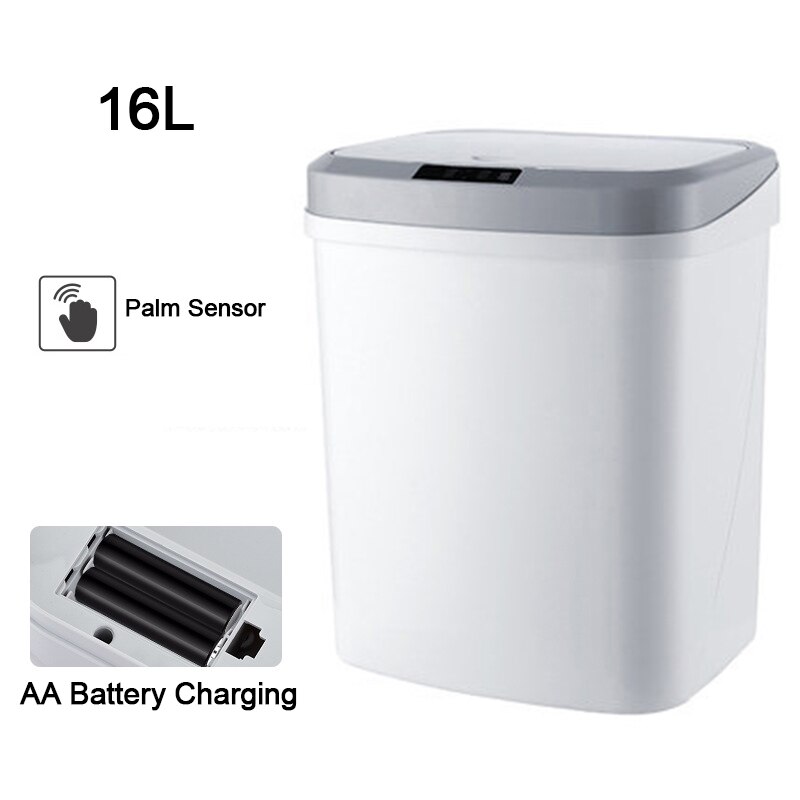 16L Smart Trash Can Smart Sensor Trash Bin For Kit... – Grandado