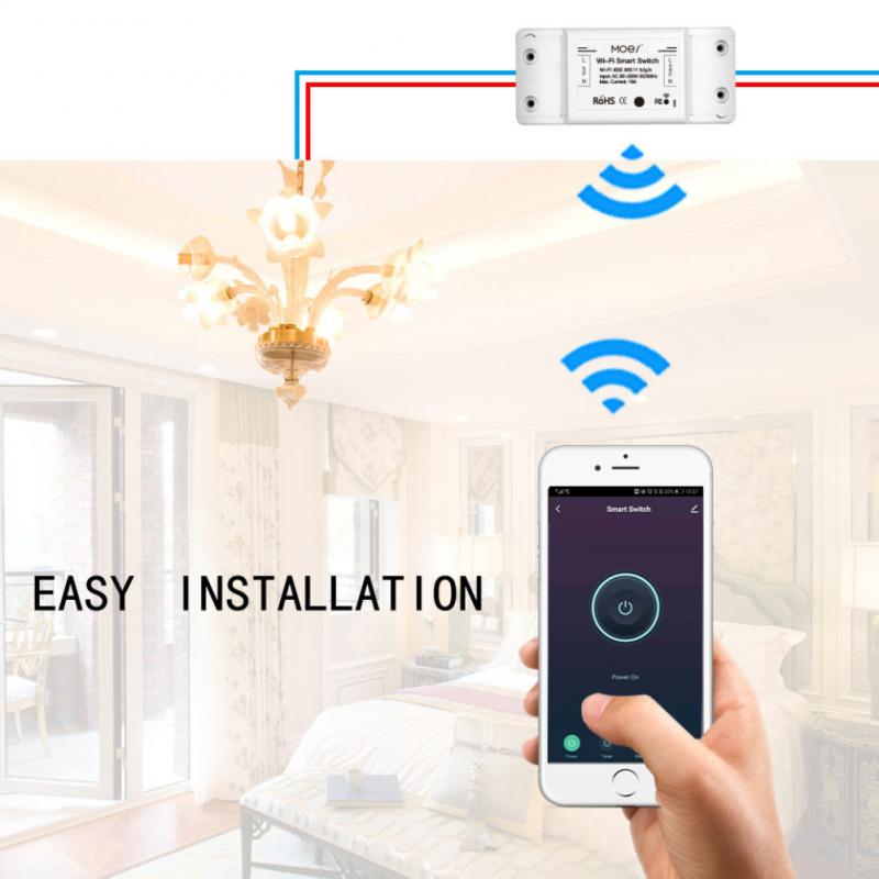Módulo de relé inteligente con Wifi para el hogar,... – Grandado