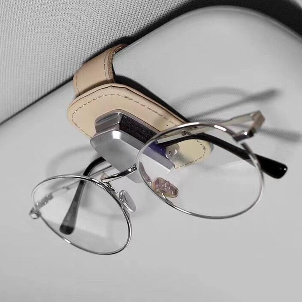 Multi-function glasses clip car sun visor aluminum... – Vicedeal