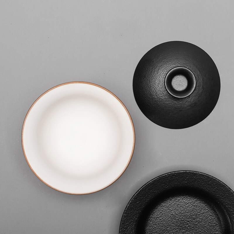Nordic Art Ceramic Lid Bowl Single Simple Home Liv... – Grandado