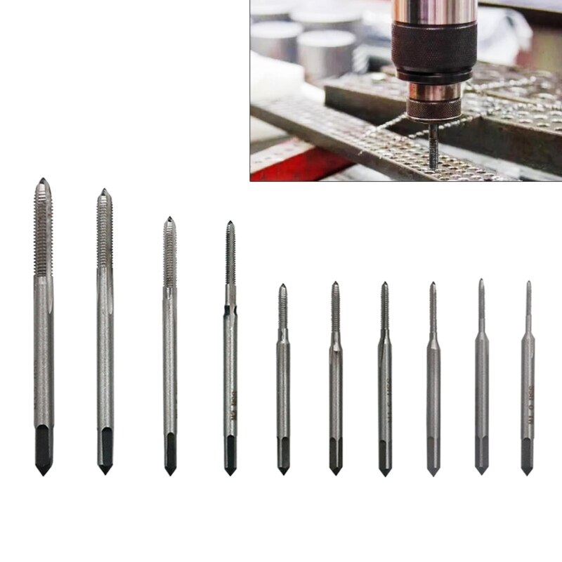 J2FA 10pcs Mini Screw Thread Metric Plugs Taps Set... – Vicedeal