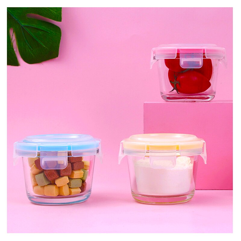 Tot Glass Baby Blocks Food Storage Containers – Vicedeal