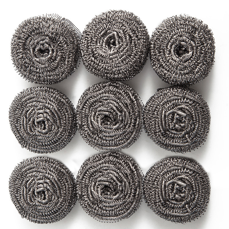 6pcs/pack Stainless Steel Scrubbers Kitchen Cutler... – Grandado