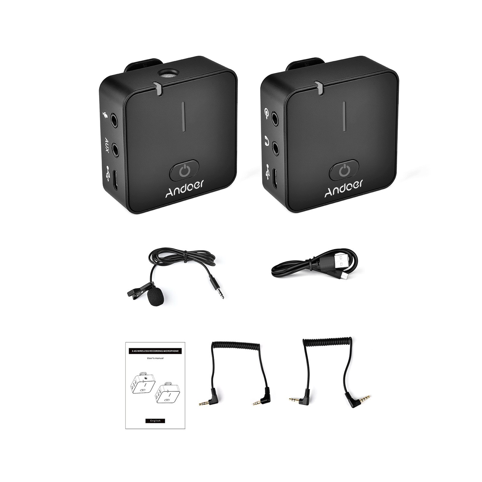 MX5 2.4G Wireless Microphone with Transmitter Rece... – Vicedeal