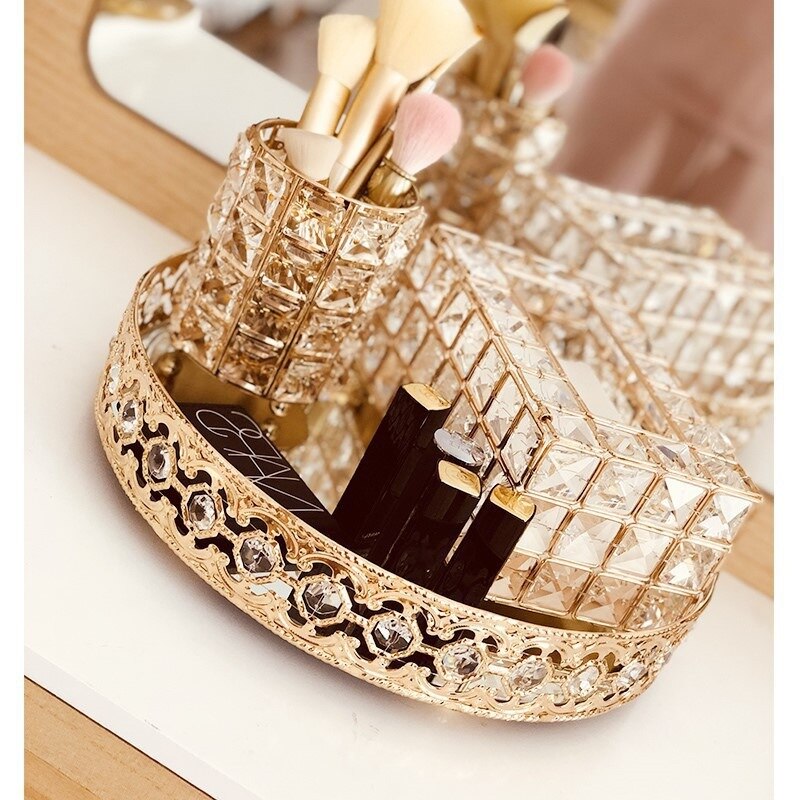 Kristall Tissue Box Desktop Serviette Lagerung Box... – Vicedeal