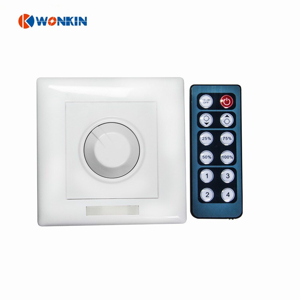 12 toetsen LED dimmer Muur installeren 0-10 V dimb... – Grandado