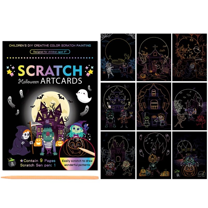 9pcs DIY Reusable Color Cards for Early Children&... – Grandado