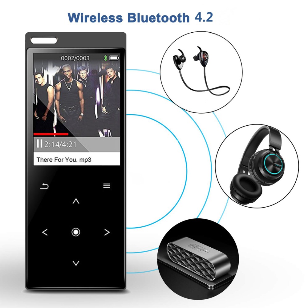 Bluetooth4.2 Mp4 Speler Met Luidspreker 16 Gb Meta... – Grandado