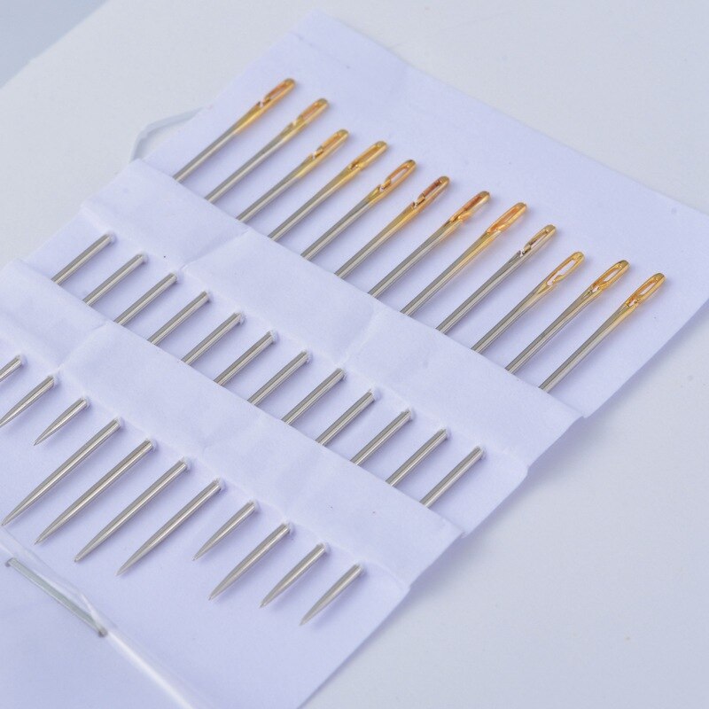 12PCs Hand Sewing Needles Pins Set Self-Threading ... – Grandado