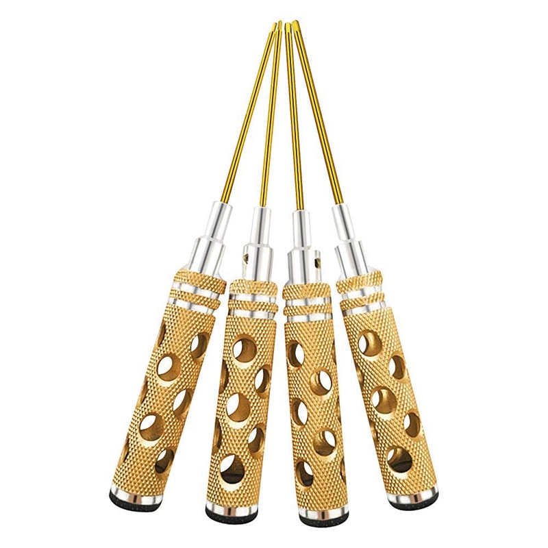 4Pcs Hex Screw Driver Tools Kit Set for RC Helicop... – Grandado