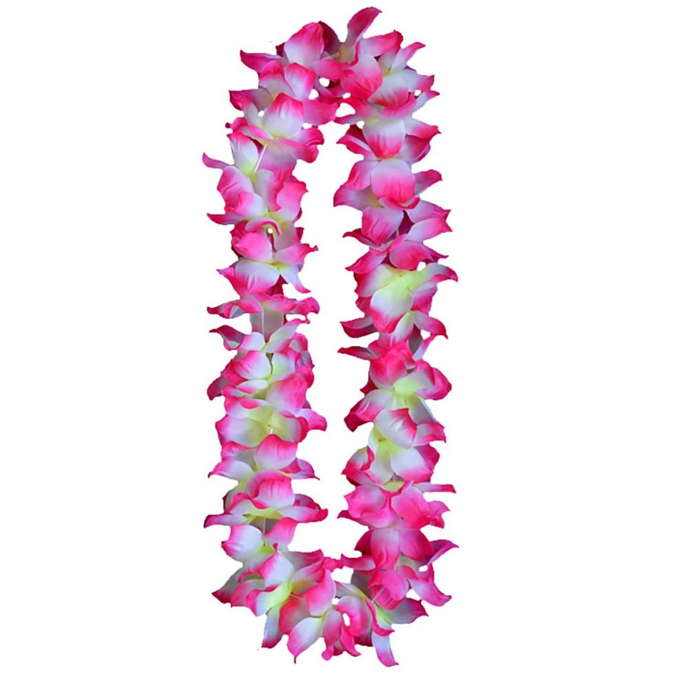 4pcs Flowers Neck Hawaiian Leis Hula Dance Garland... – Vicedeal