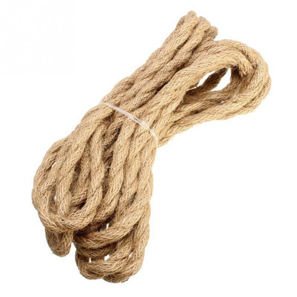 Vintage Rope Electric Wire Retro Hemp Braided Electric Cable 10M For ...