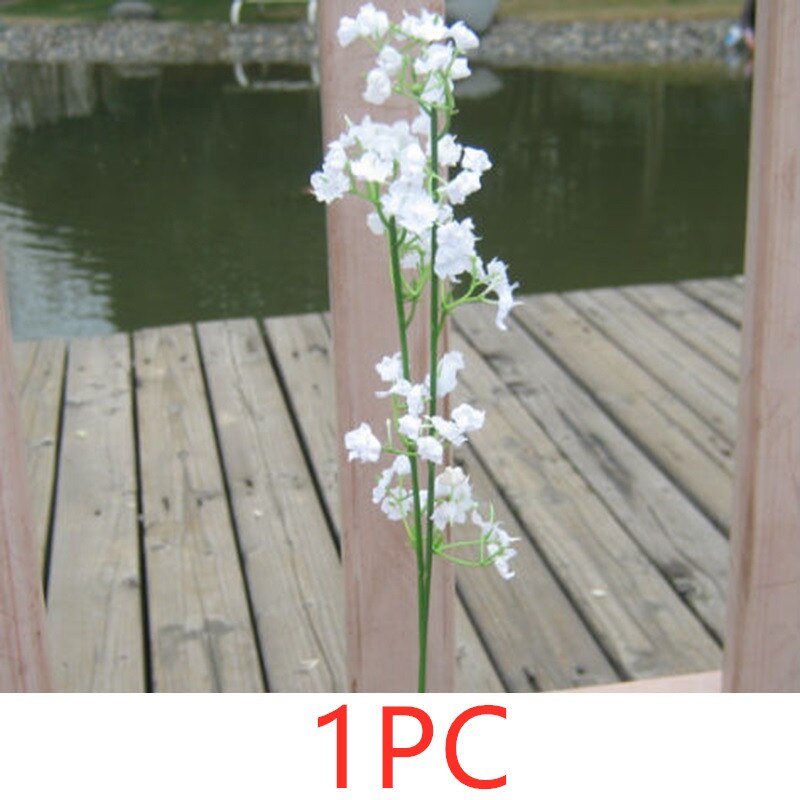 1PC Artificial Gypsophila Simulation White Artific... – Grandado