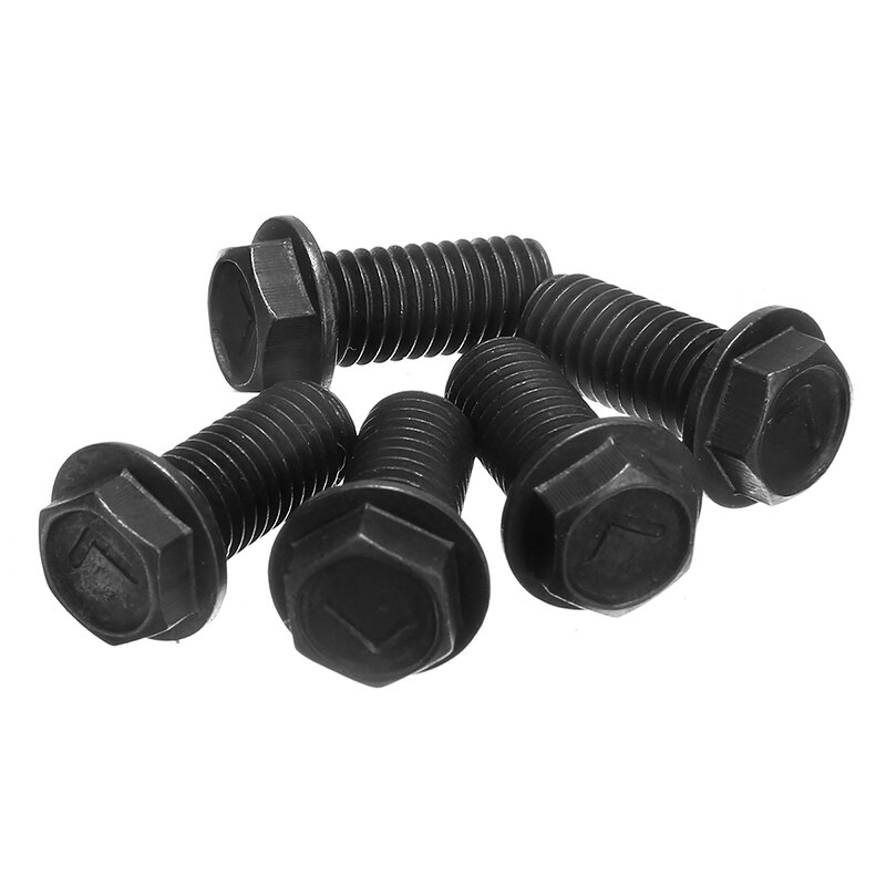 5pcs M8 x 18mm Saw Blade Screw Black Metal Bolt Se... – Vicedeal