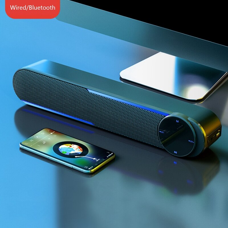 Bluetooth 5.0 Speakers Computer Speakers Wireless ... – Vicedeal