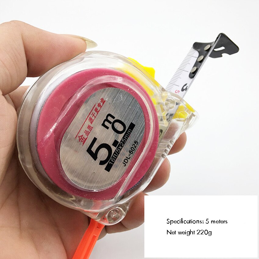 Tape Measure, Clear Shell, 5/7.5/10 Meters, Woodwo... – Grandado