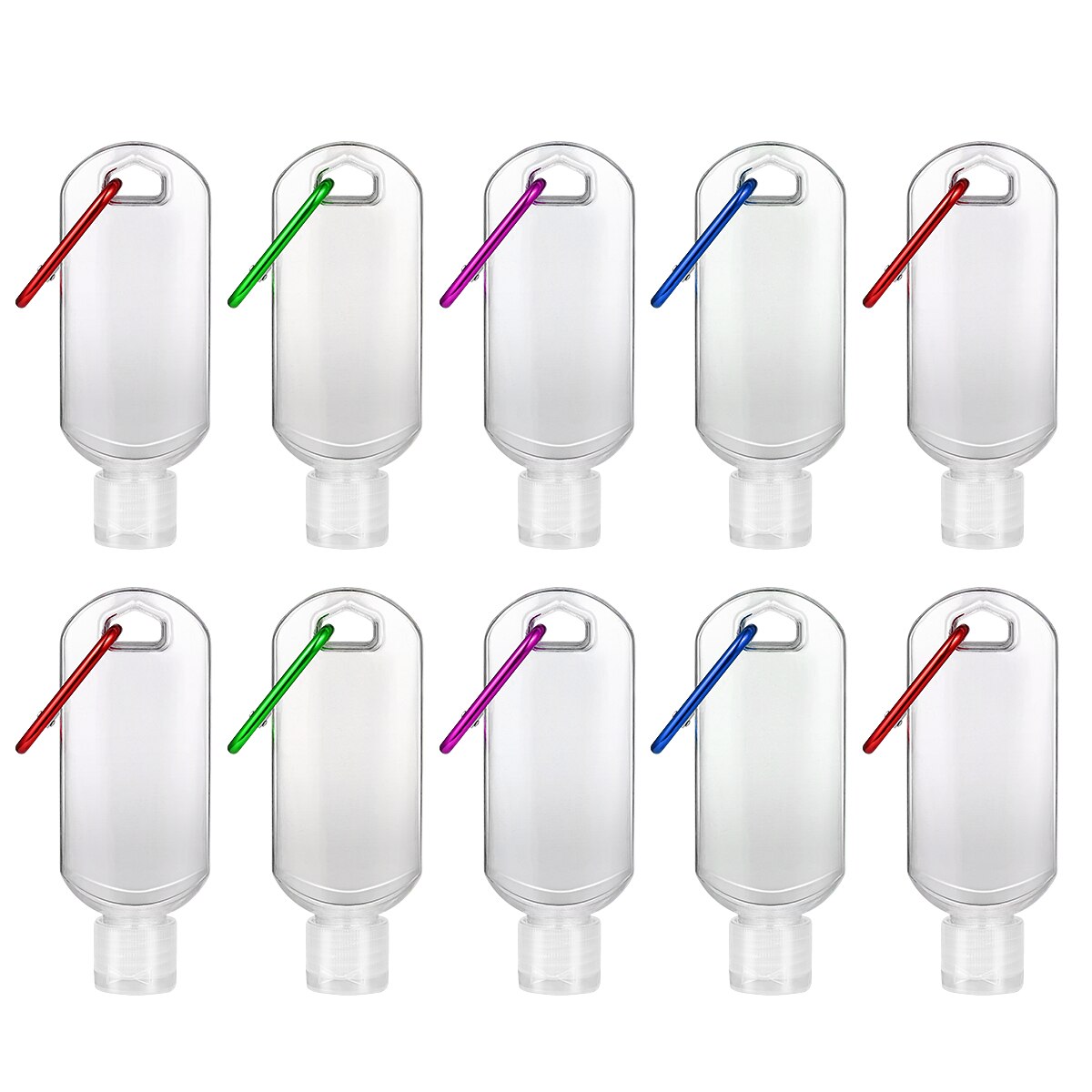 10pcs 50ml Refillable Bottles Lightweight Portable... – Vicedeal