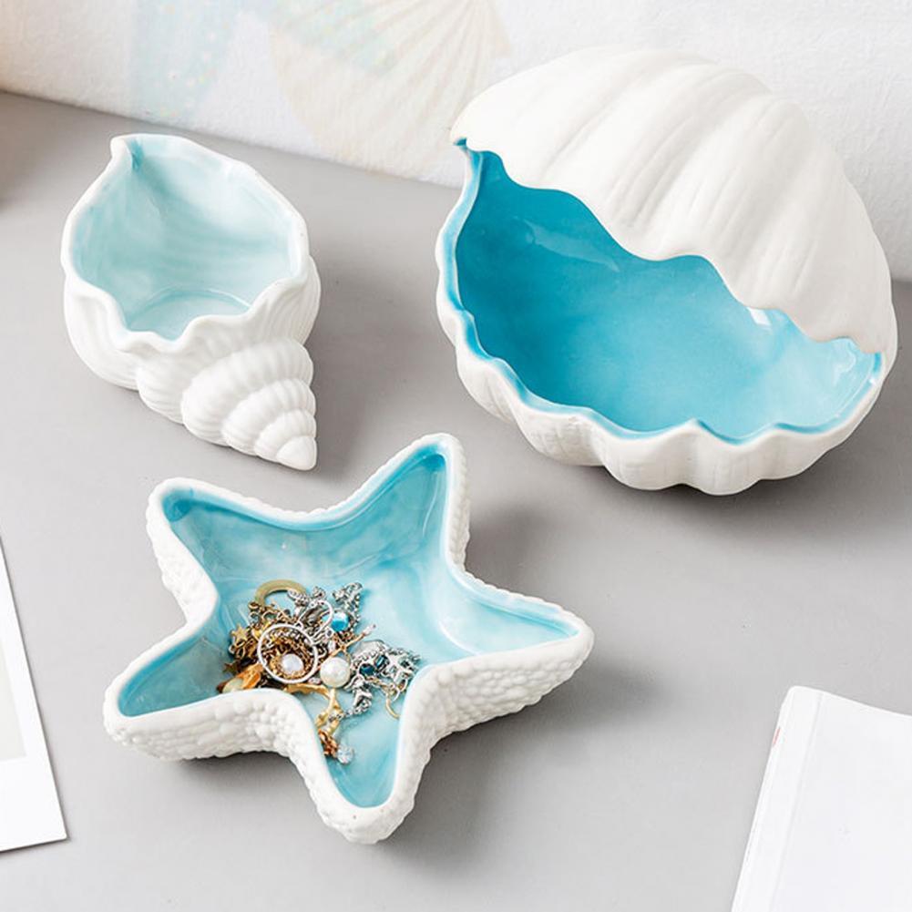 Shell Shape Nordic Ceramic Dinner Plates Dish Stea... – Vicedeal
