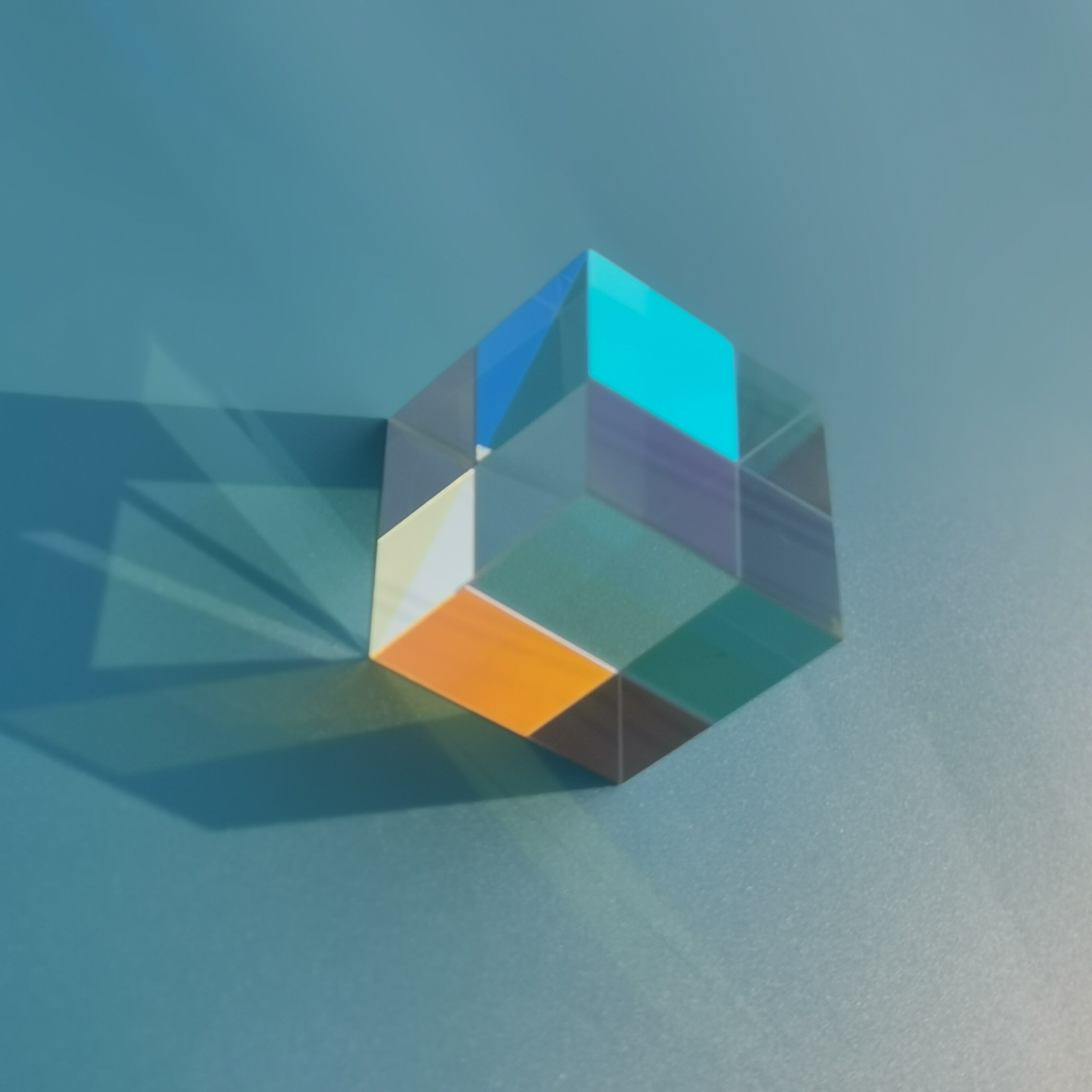 Optical Color Prism18mm Rainbow Glass X-Cube 6-sid... – Grandado