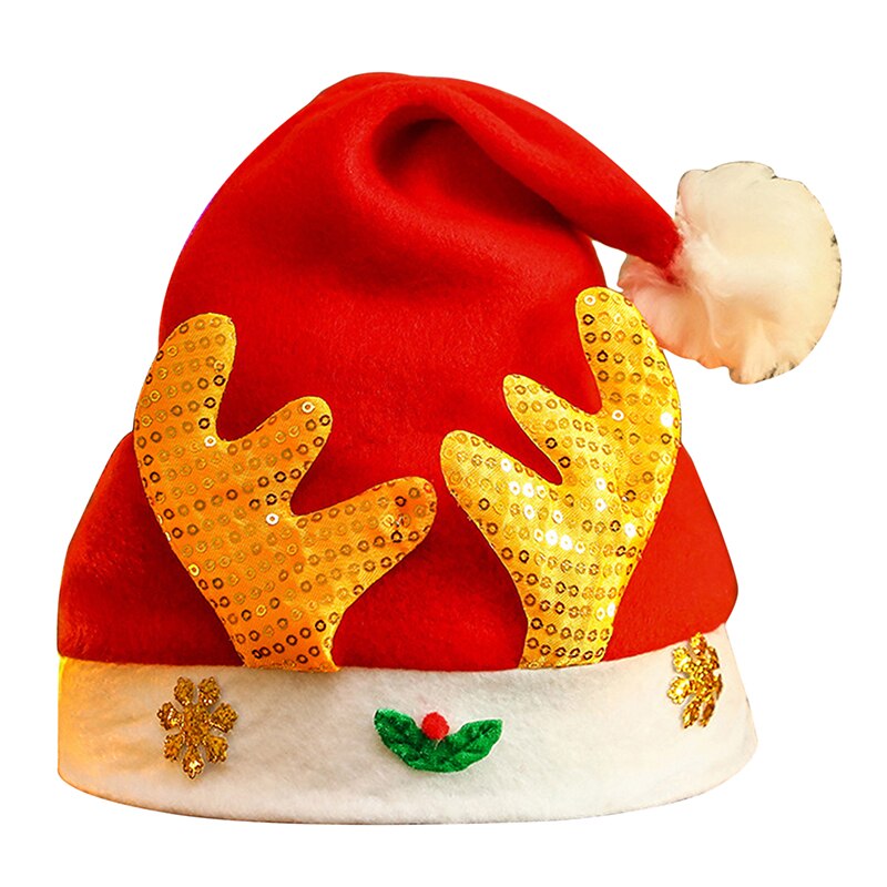 Christmas Ornaments Christmas Hats Cute Cartoon Sa... – Grandado