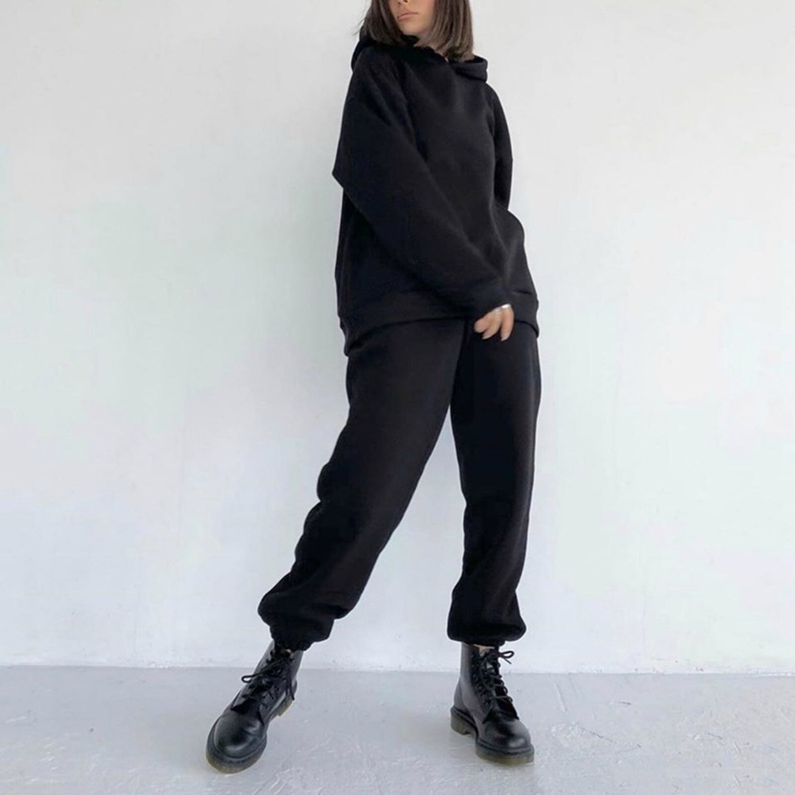 Chándal informal de manga larga para mujer, ropa d... – Vicedeal